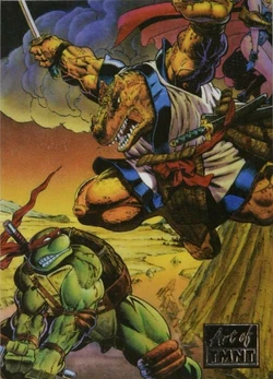 Card 22 TMNT Volume 1 - Issue 47 (Art of TMNT) | TMNTPedia | Fandom