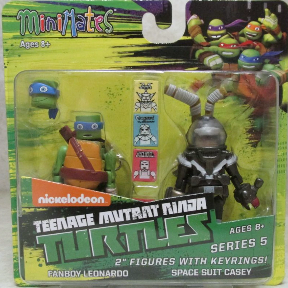 MiniMates Fanboy Leonardo/Space Suit Casey (2016 figure pack ...