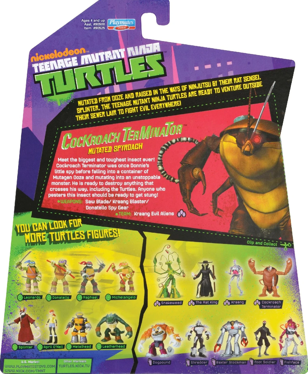 Cockroach Terminator (2013 action figure) | TMNTPedia | Fandom