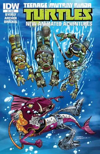 New Animated Adventures issue 5 | TMNTPedia | Fandom