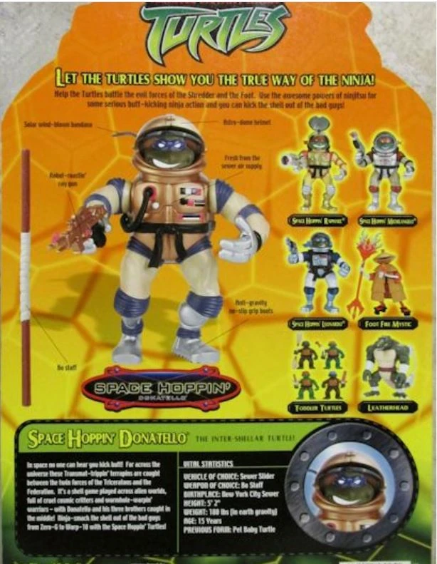 Space Hoppin' Donatello (2004 action figure) | TMNTPedia | Fandom