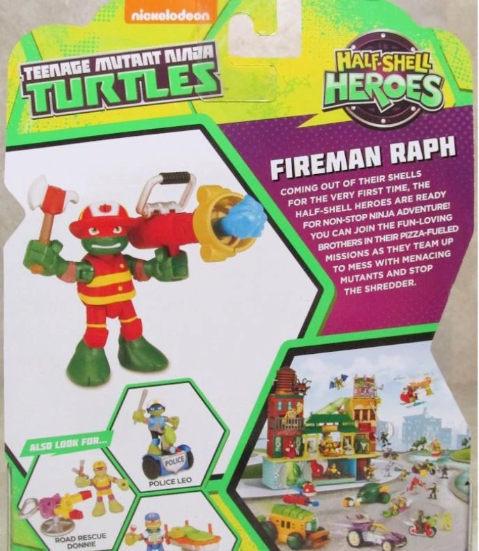 Half-Shell Heroes Fireman Raph (2016 action figure) | TMNTPedia | Fandom