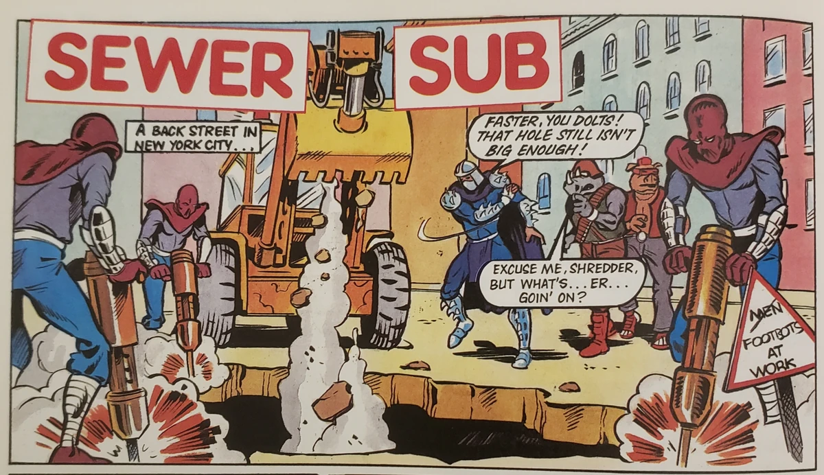 Sewer Sub (comic) | TMNTPedia | Fandom