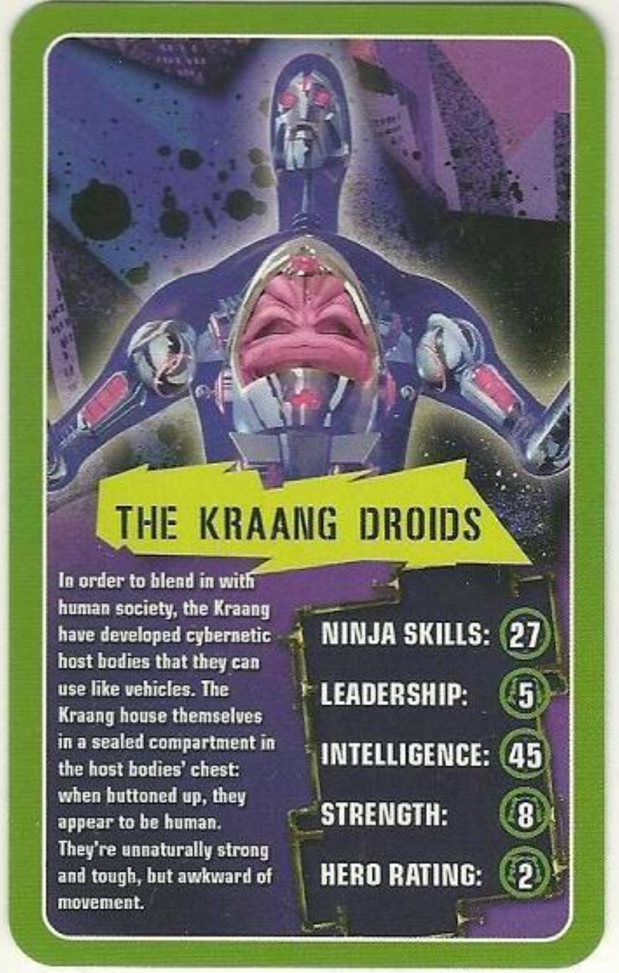 The Kraang Droids Top Trumps Tmntpedia Fandom