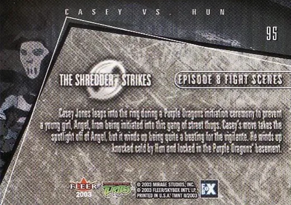 Casey vs. Hun | TMNTPedia | Fandom
