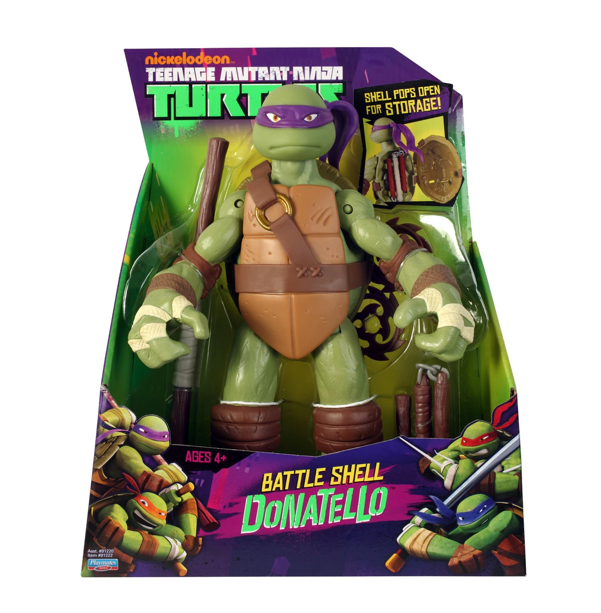 Battle Shell Donatello (2012 action figure) | TMNTPedia | Fandom