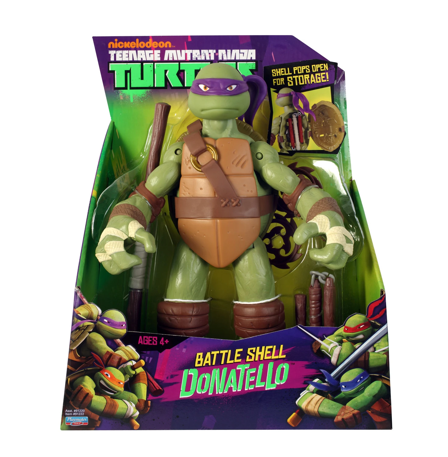 Battle Shell Donatello (2012 action figure) | TMNTPedia | Fandom
