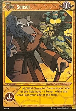 Sensei (2004 trading card) | TMNTPedia | Fandom