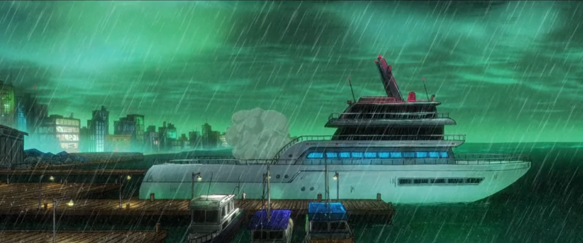 Bad Bernie's yacht | TMNTPedia | Fandom