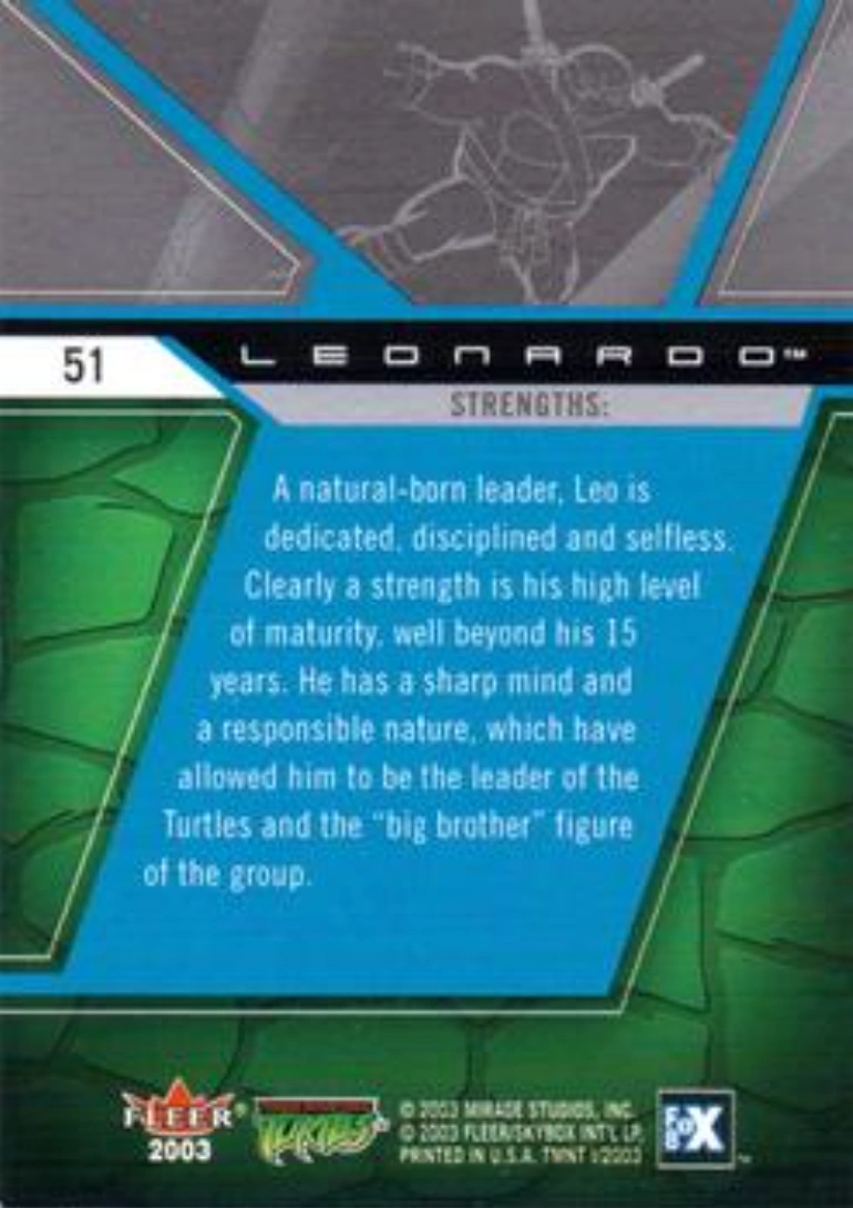 Leonardo Strengths | TMNTPedia | Fandom