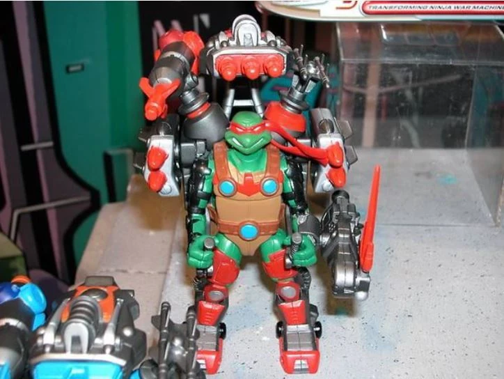 Auto Attack Raphael (unreleased action figure) | TMNTPedia | Fandom