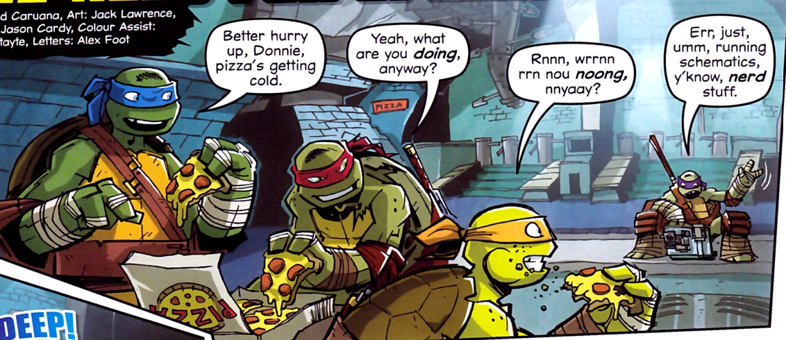 Lair (Panini) | TMNTPedia | Fandom