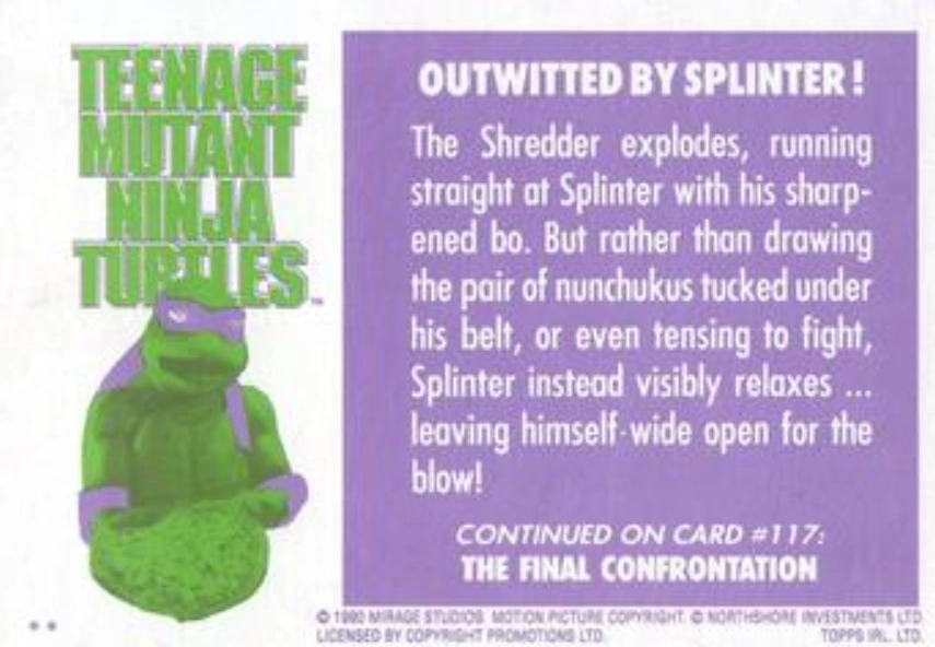 Outwitted By Splinter! | TMNTPedia | Fandom