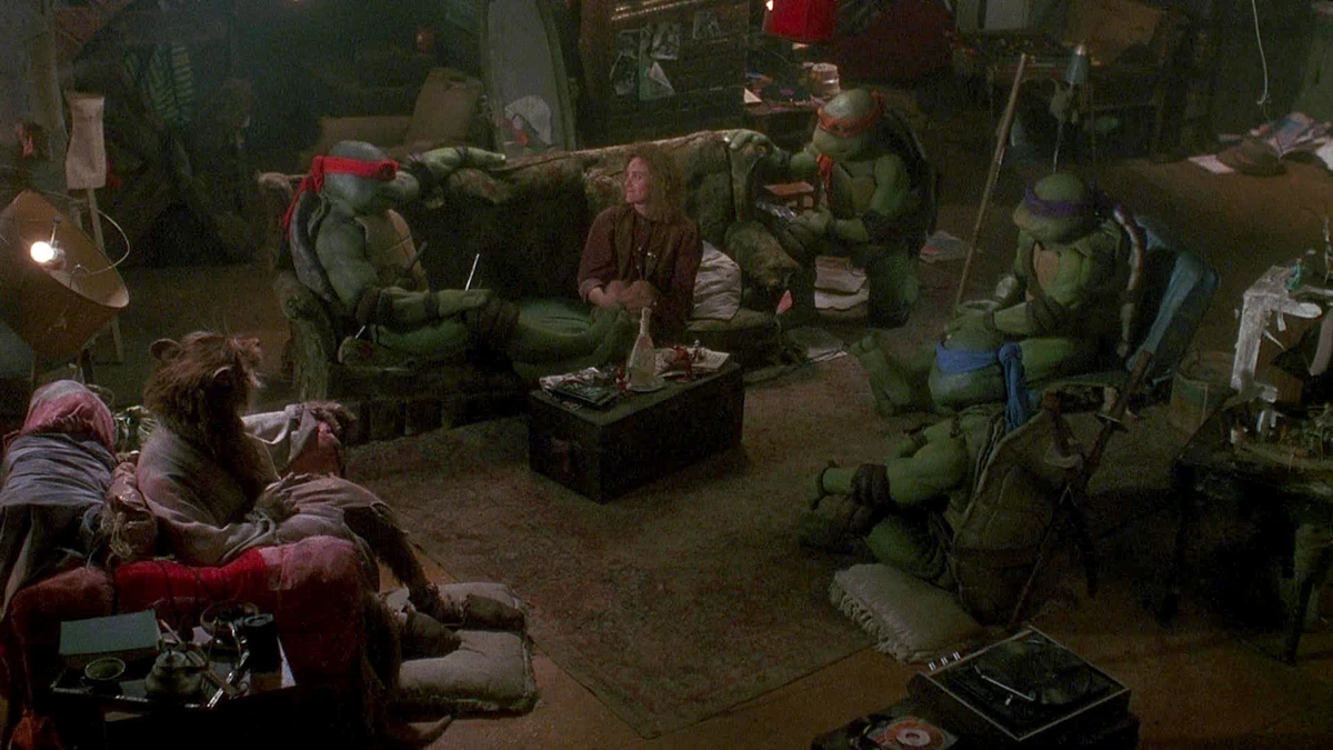 First Turtle Lair (1990 film series) | TMNTPedia | Fandom