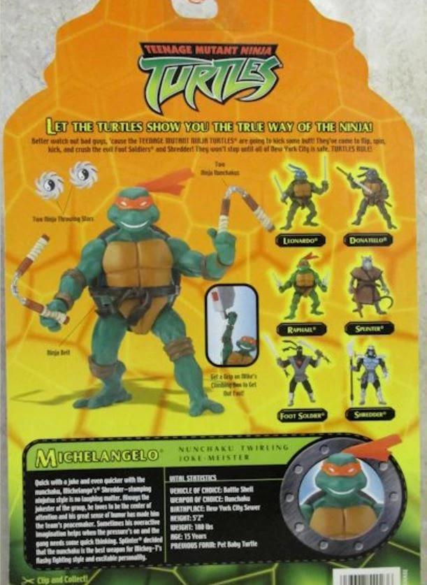Tmnt 2003 Michelangelo Toy