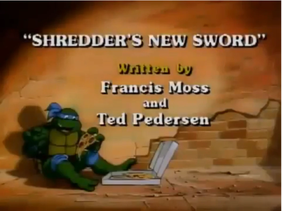 Shredder's New Sword | TMNTPedia | Fandom