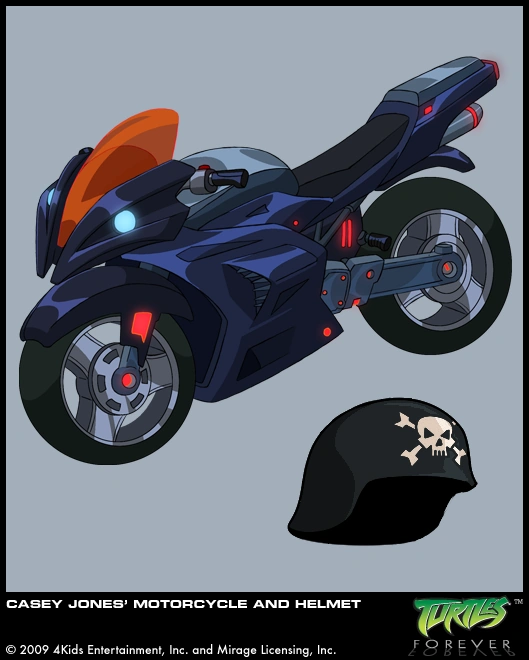 Casey Jones' motorcycle (Turtles Forever) | TMNTPedia | Fandom
