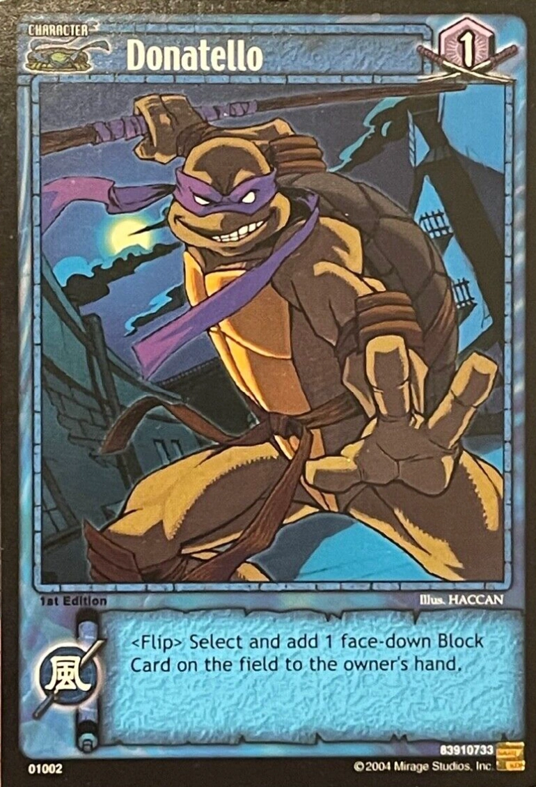 Donatello (2004 trading card) | TMNTPedia | Fandom