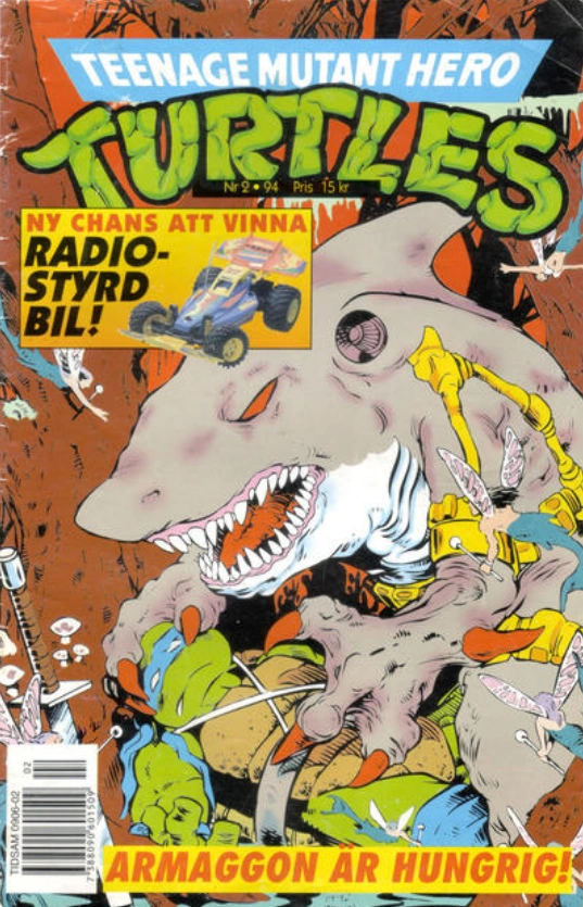 Teenage Mutant Hero Turtles (Atlantic) issue 2 1994 | TMNTPedia | Fandom