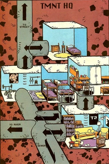 Turtle Lair (Archie) | TMNTPedia | Fandom