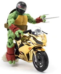 Comic Heroes Raphael with Motorcycle (gold) (2023 BST AXN figure ...