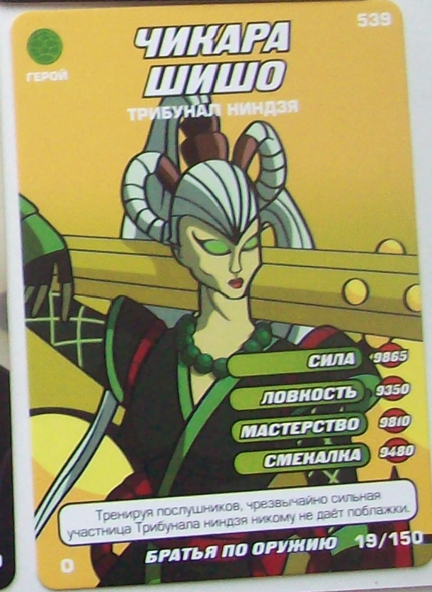 Chikara-Shisho, Ninja Tribunal | TMNTPedia | Fandom