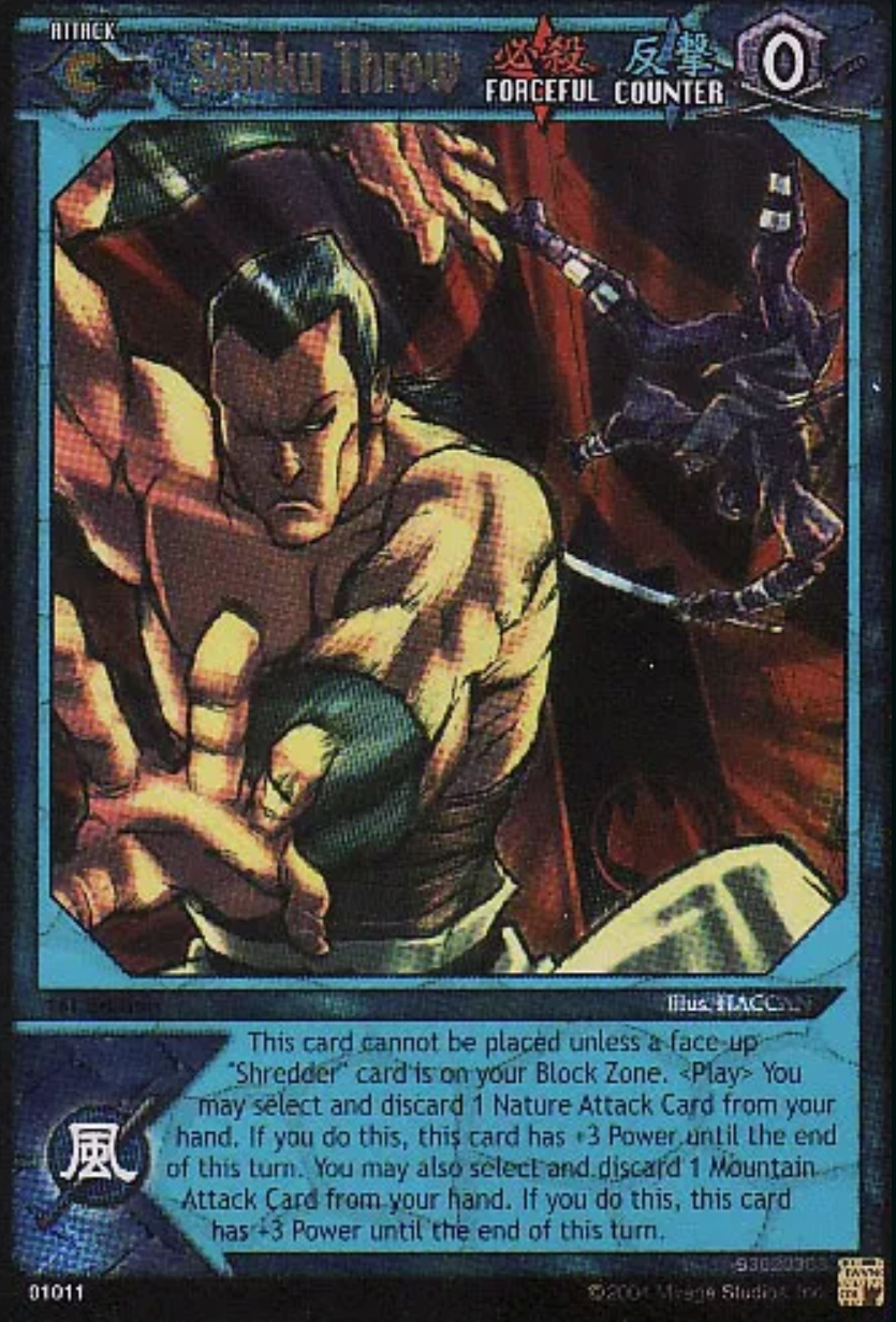 Shinku Throw (Ultra Rare) | TMNTPedia | Fandom