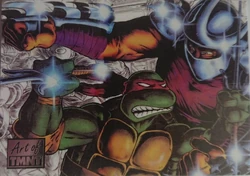 Card 10 TMNT Volume 1 - Issue 10 (Art of TMNT) | TMNTPedia | Fandom