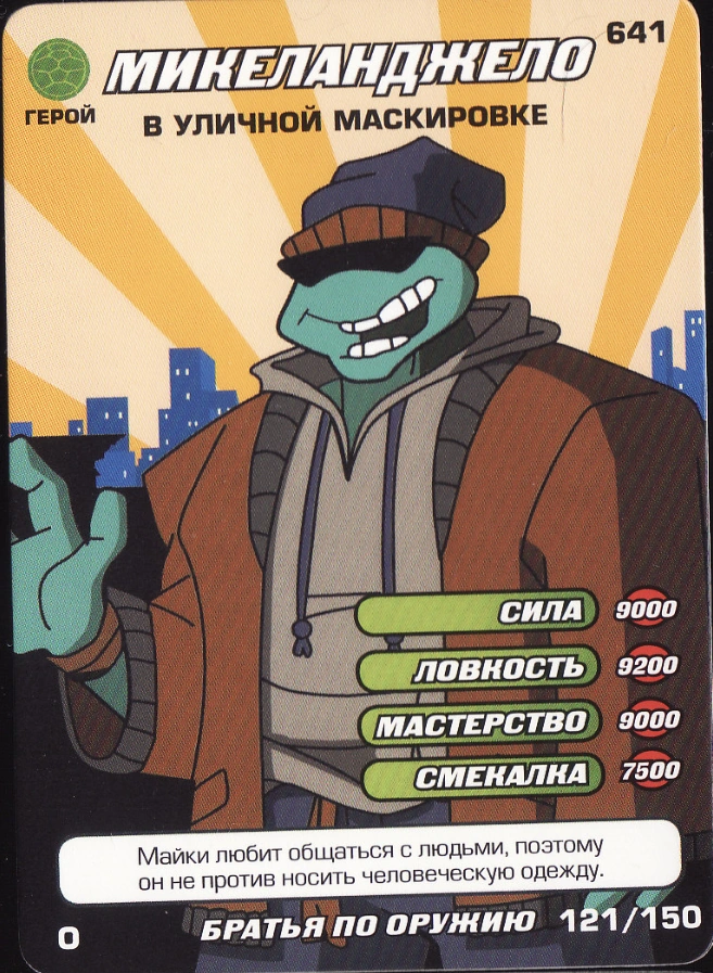 Michelangelo in Street Disguise | TMNTPedia | Fandom