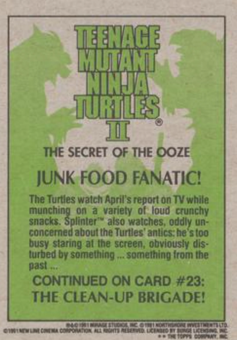 Junk Food Fanatic! | TMNTPedia | Fandom