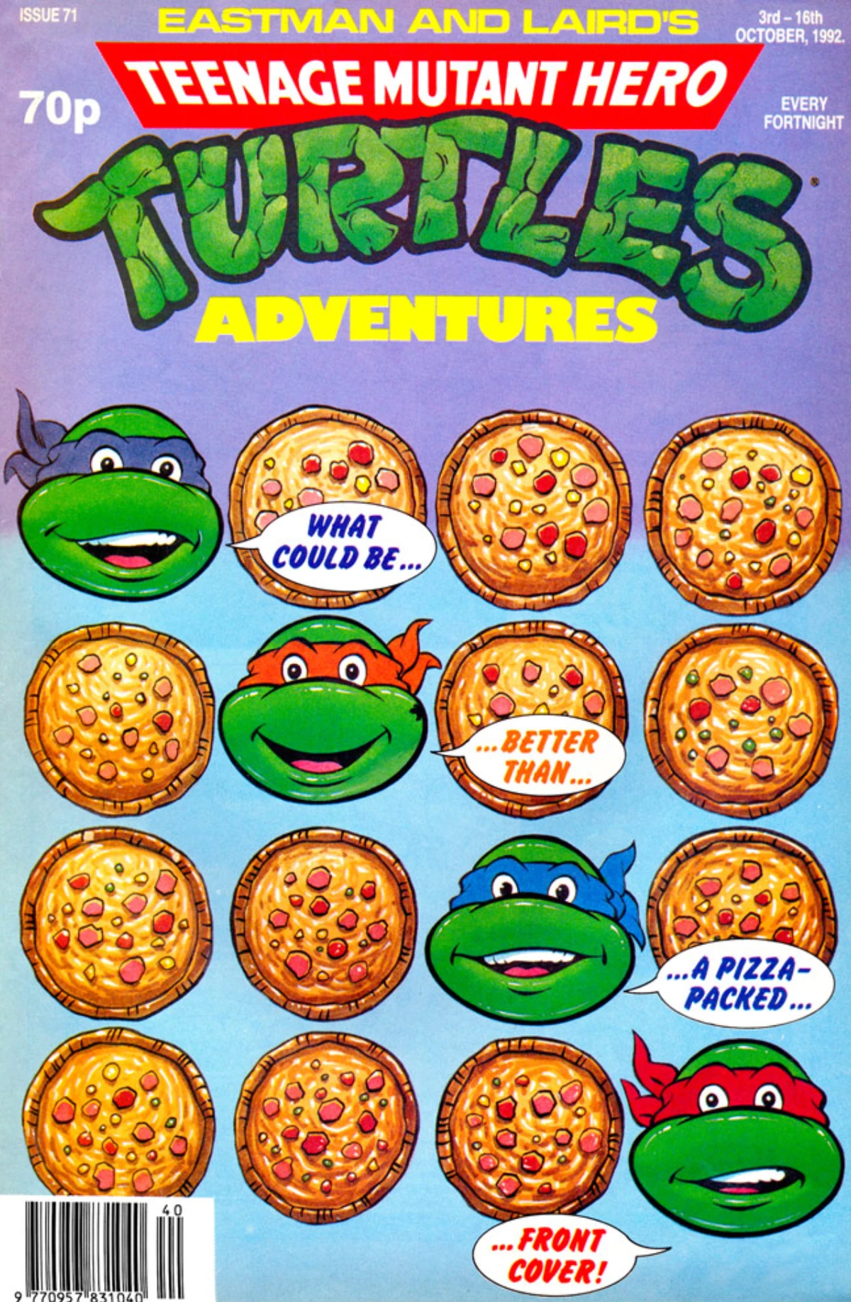 Teenage Mutant Hero Turtles Adventures issue 71 | TMNTPedia | Fandom