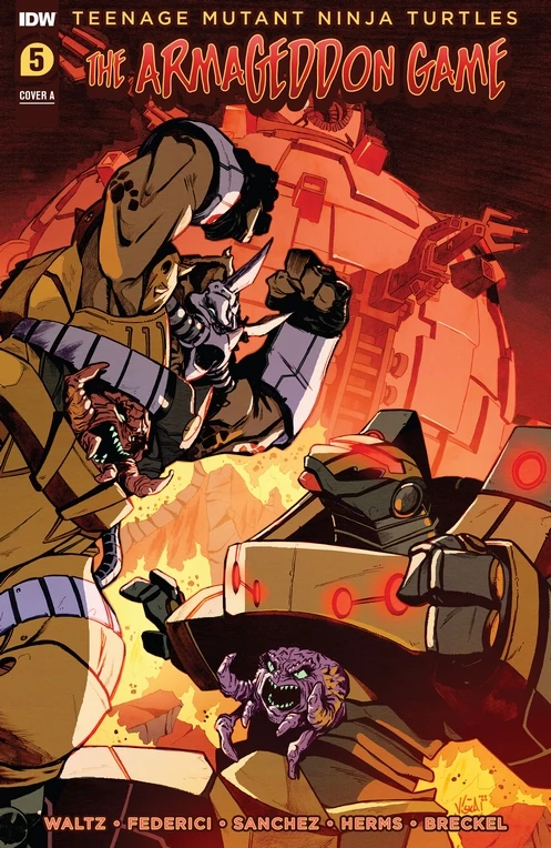 The Armageddon Game (chapter 5) | Teenage Mutant Ninja Turtles Wiki ...