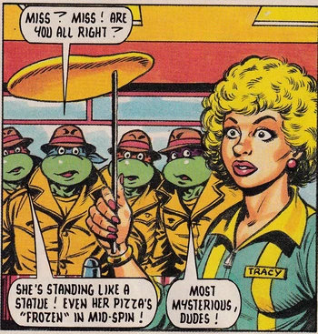 Tracy (Fleetway) | TMNTPedia | Fandom