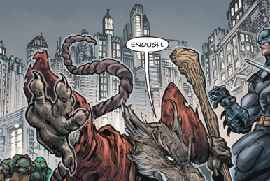 Master Splinter Vs Batman