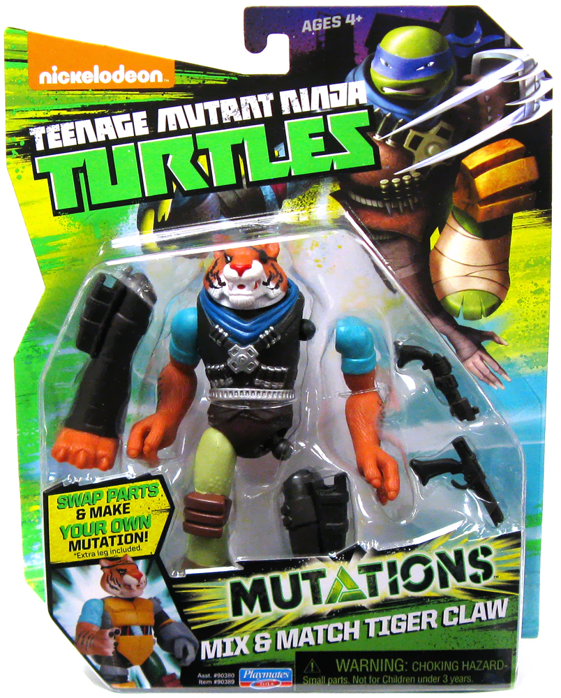 Mutations Mix & Match Tiger Claw (2014 action figure) | TMNTPedia | Fandom