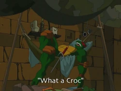What a Croc | TMNTPedia | Fandom