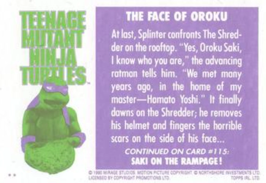 The Face of Oroku | TMNTPedia | Fandom