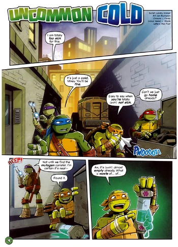 Uncommon Cold | TMNTPedia | Fandom