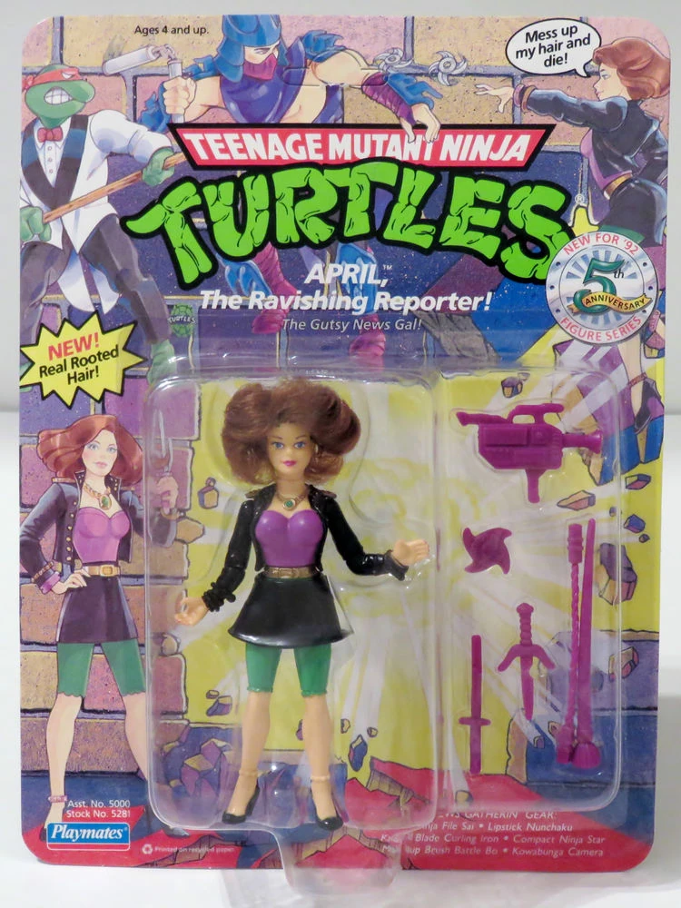 April, the Ravishing Reporter (1992 action figure) | TMNTPedia | Fandom