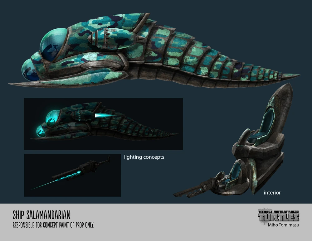 Salamandrian Ship | TMNTPedia | Fandom