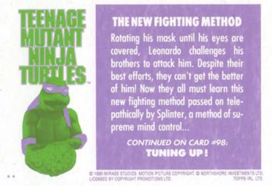 The New Fighting Method! | TMNTPedia | Fandom