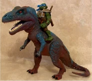 Leonardo vs T-Rex (2004 action figure set) | TMNTPedia | Fandom
