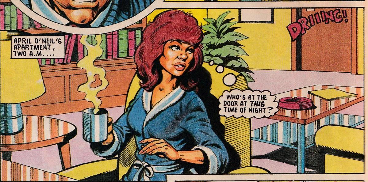 April O'Neil's apartment (Fleetway) | TMNTPedia | Fandom