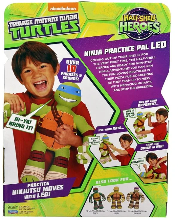 Half-Shell Heroes Ninja Practice Pal Leo (2013 action figure ...