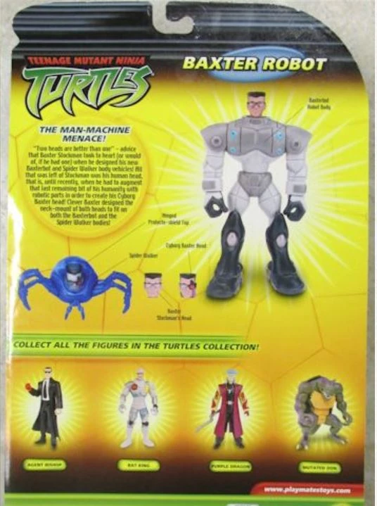 Baxter Robot (2006 action figure) | TMNTPedia | Fandom