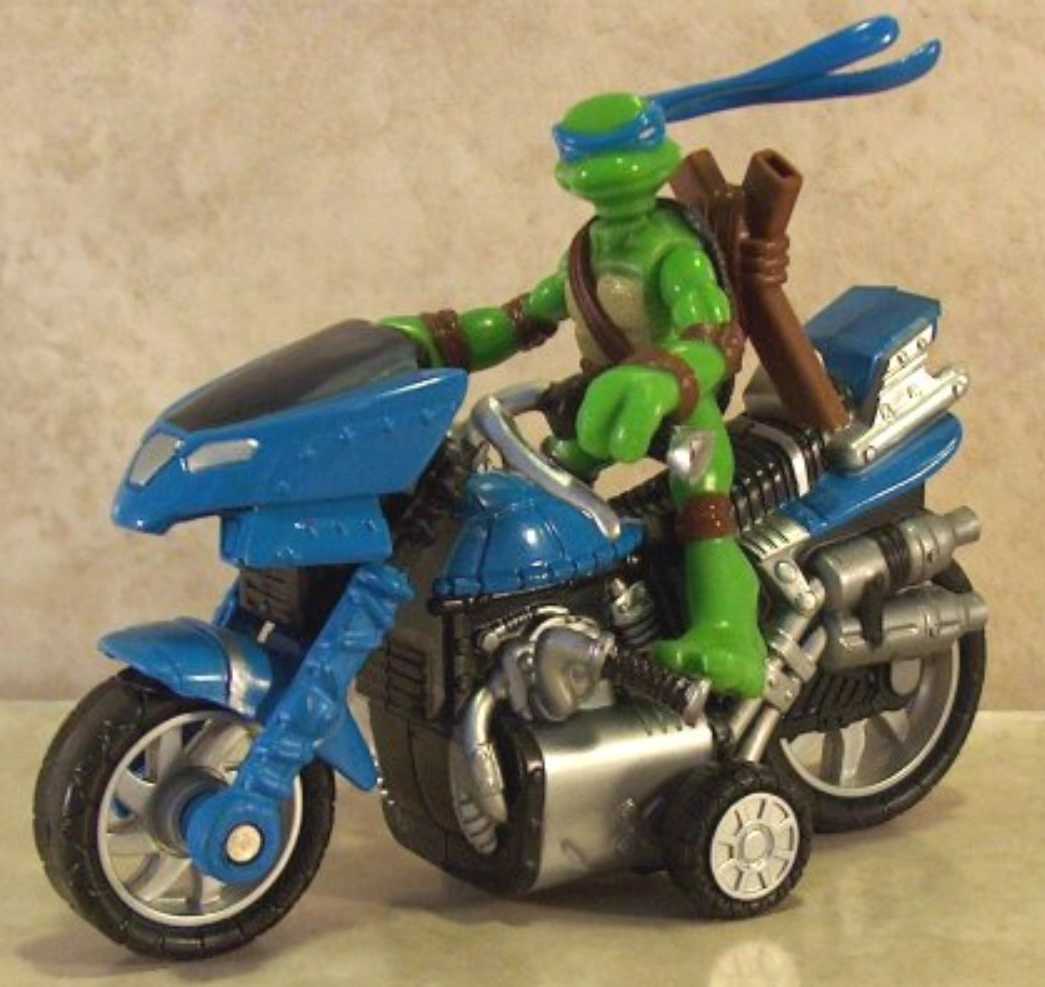 Mini Moto-Cycle with Leonardo (2008 mini-figures) | TMNTPedia | Fandom