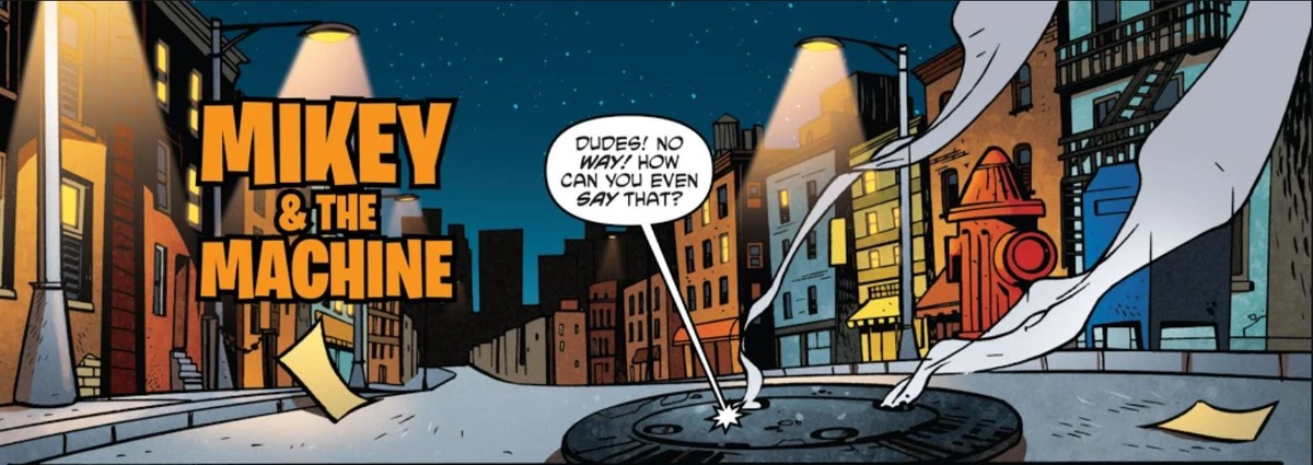 Mikey & the Machine | TMNTPedia | Fandom