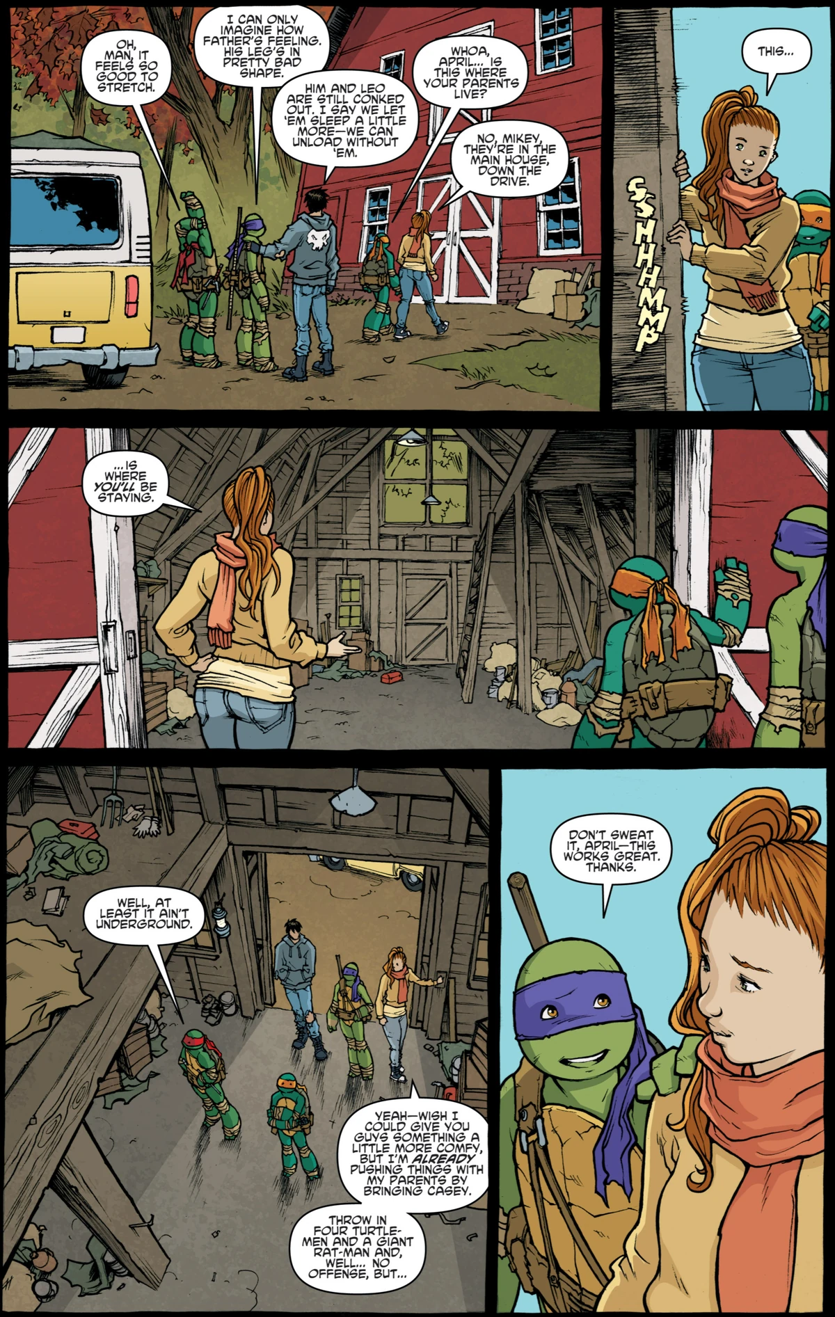 Barn (IDW) | TMNTPedia | Fandom