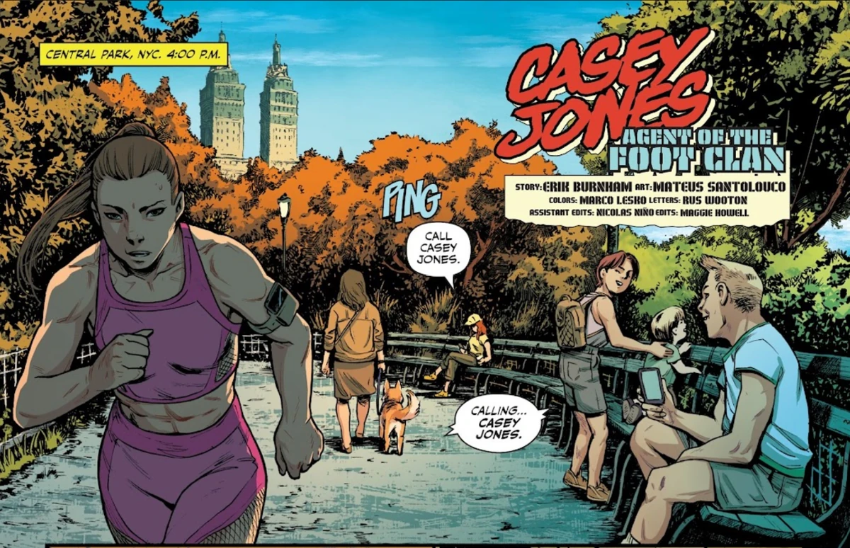 Casey Jones Agent of the Foot Clan part 1 | TMNTPedia | Fandom