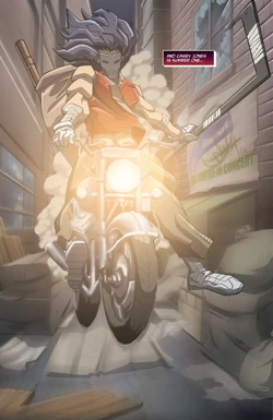 Casey Jones' motorcycle (Dreamwave) | TMNTPedia | Fandom